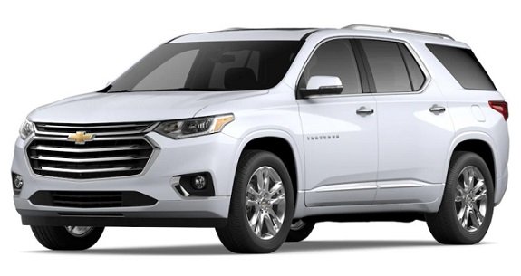 Chevrolet Traverse Tire Pressure & Sizes [2009-2022] | TirePressures.co